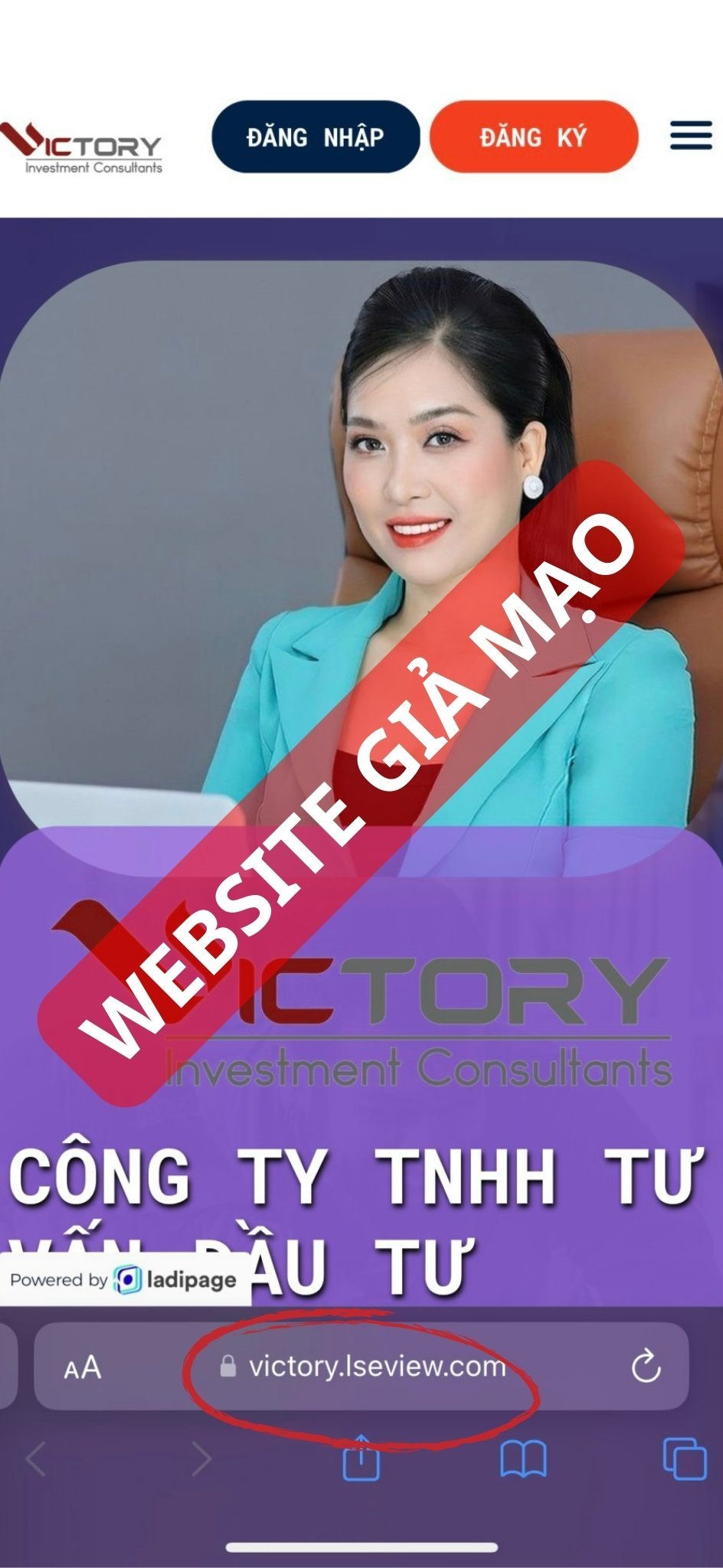 Cảnh báo hành vi LỪA ĐẢO mạo danh Định cư Uy tín Victory