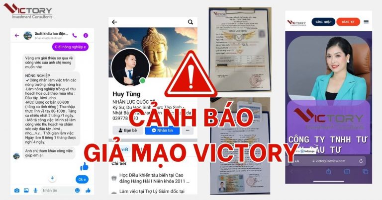 Cảnh báo hành vi LỪA ĐẢO mạo danh Định cư Uy tín Victory