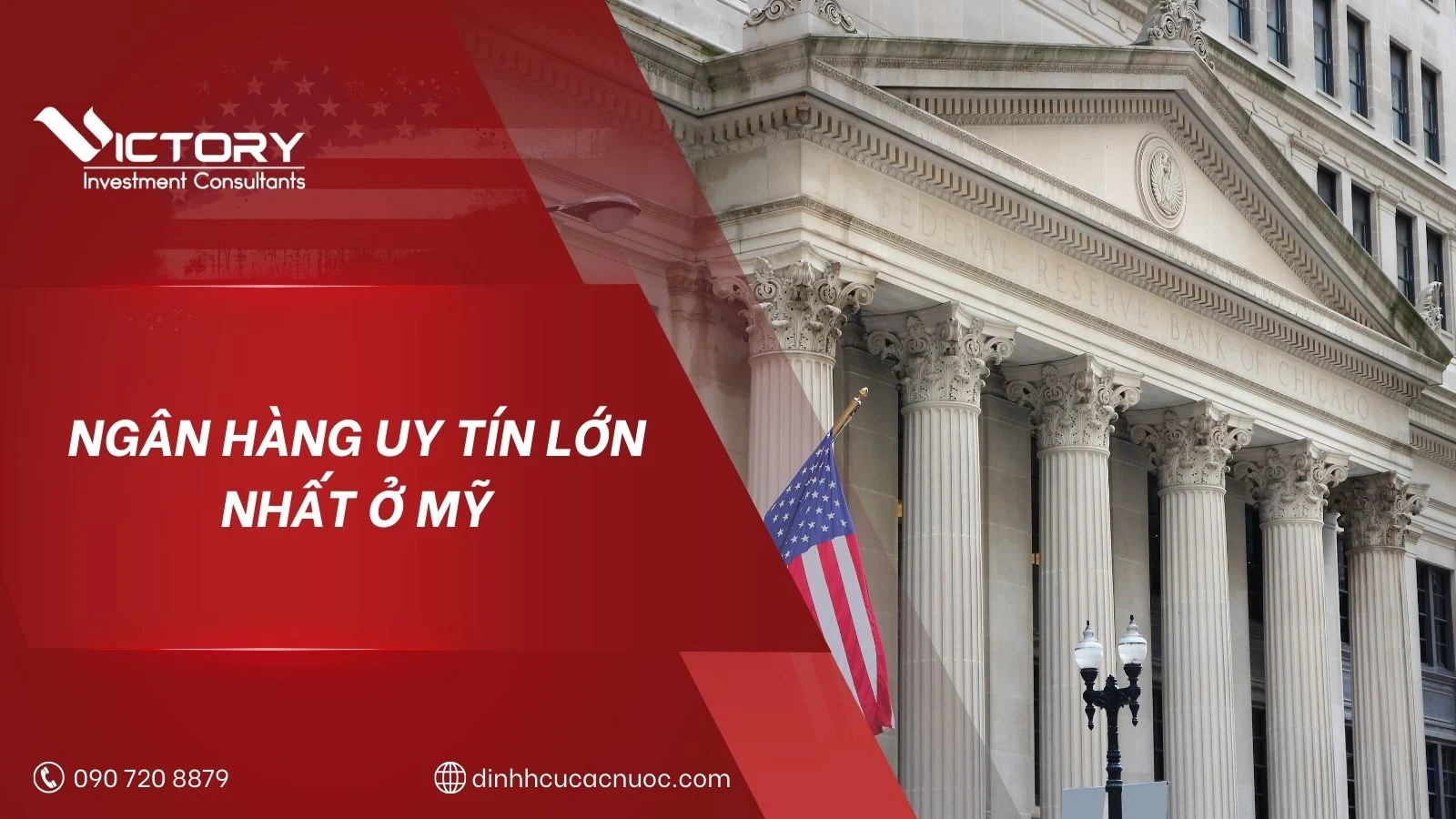Top 10 ngân hàng ở Mỹ uy tín lớn nhất về giá trị tài sản