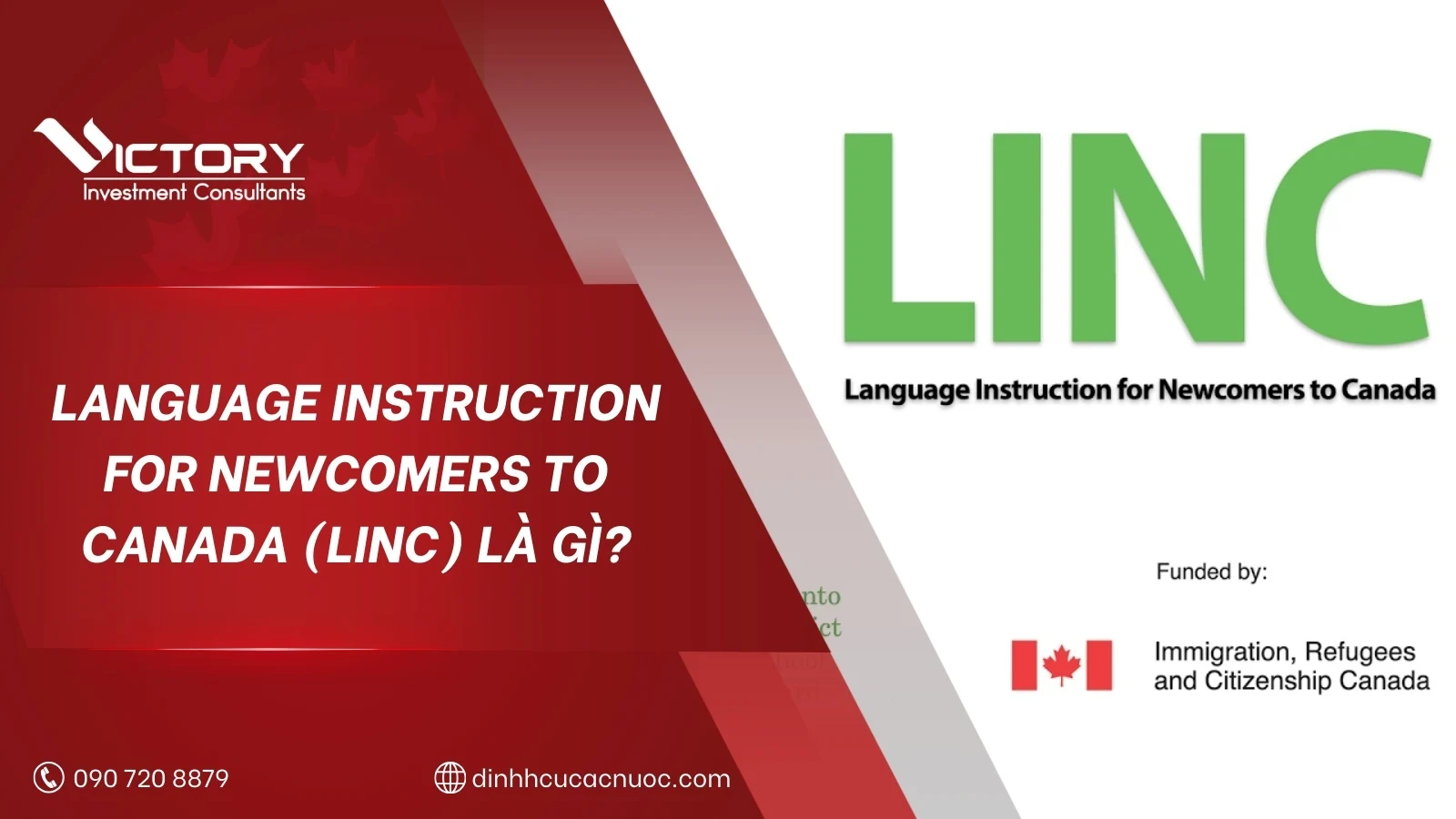 Language Instruction for Newcomers to Canada (LINC) là gì?