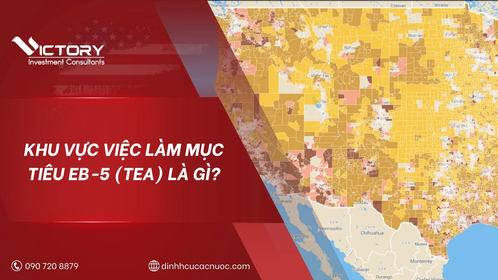 Khu vực việc làm mục tiêu EB-5 (TEA) là gì?